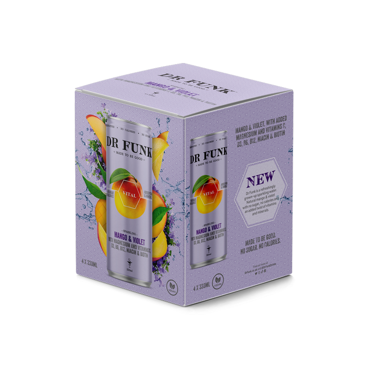 Dr Funk Refreshingly Grownup Sparkling Water