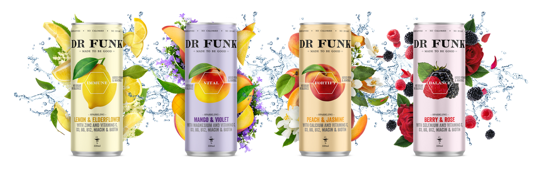 Dr Funk Sparkling Vitamin Water